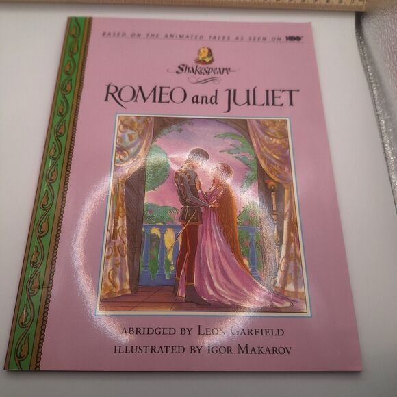 Other | New Shakespeare Romeo Juliet Illustrated Paperback Book Based ...
